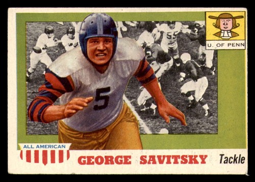 1955 Topps All American #43 George Savitsky Excellent ID:387179 | eBay