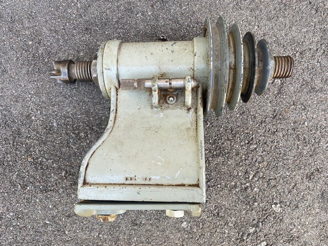 Vintage Wood Lathe Headstock