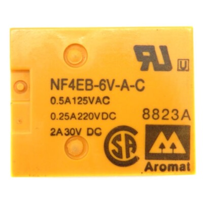 Aromat 4PDT 6VDC 2A Flat Pack NF Relay NF4EB-6V-A-C | eBay