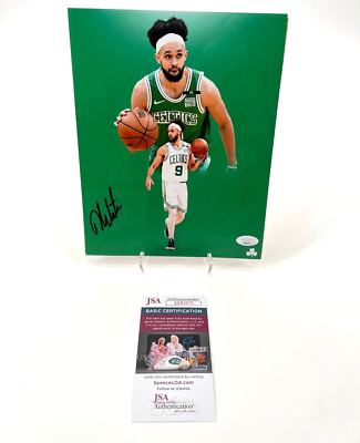 BOSTON CELTICS DERRICK WHITE AUTOGRAPHED 8X10 PHOTO JSA COA | eBay