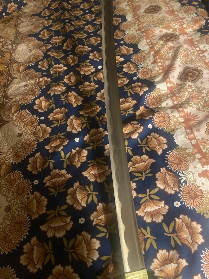 43" Highlander Duncan Katana Full Tang 1045 Carbon Steel Samurai Sword ...