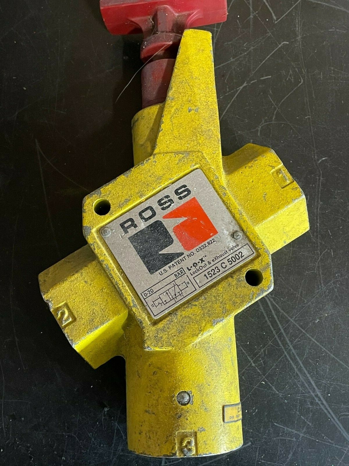 Ross Lockout and Exhaust Valve 1523 C 5002 0-20 BAR | eBay