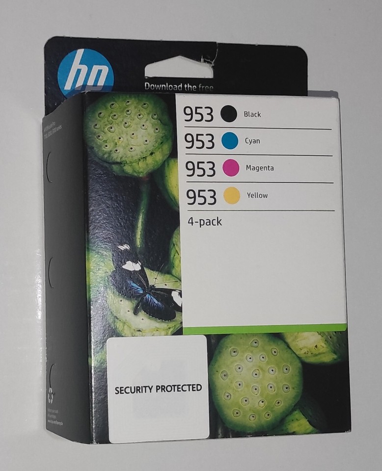 HP 953 Genuine Ink Cartridges CMYK for OfficeJet Pro 8710/8715/8720 ...