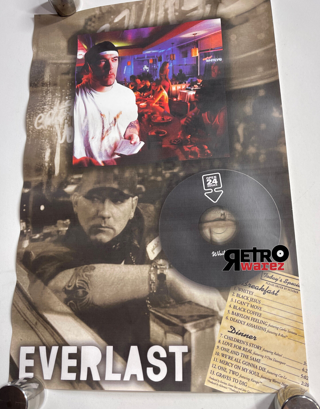 Everlast - Eat At Whitey’s Promo Poster 11x17” House Of Pain La Coka ...