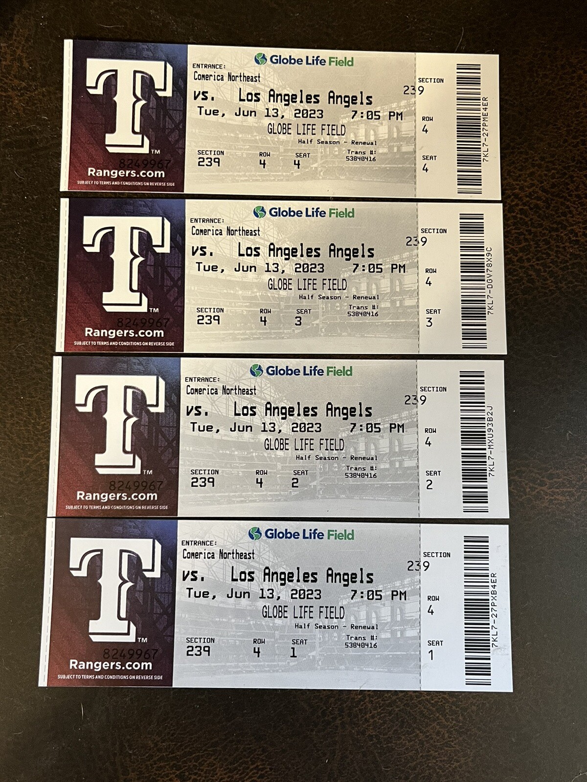 Owen White Texas Rangers Mint Debut Ticket | eBay