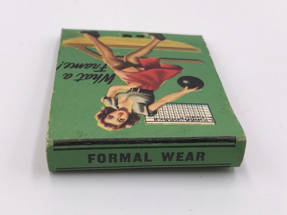 Vtg Feature Matchbook WEXLER'S What A Frame Formal Wear Cincinnati 2 ...