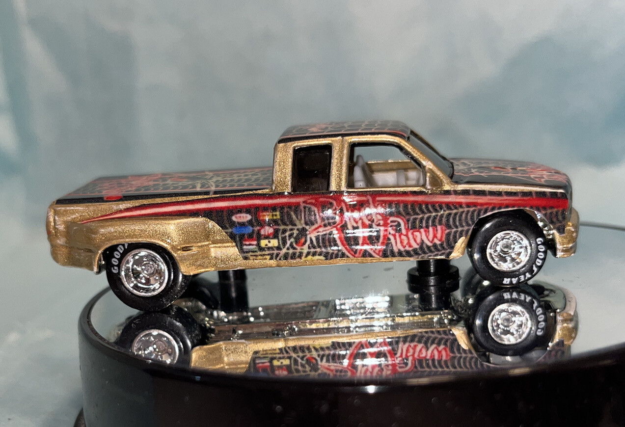 Hot Wheels JC Whitney Truck Black Widow Spider , It’s A Custom Real ...
