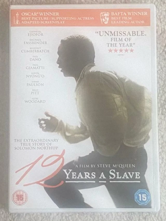 12 Years A Slave Dvd