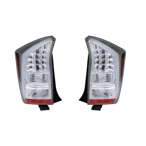 Tail Lights Rear Back Lamps Pair Set for 10-11 Toyota Prius Left ...
