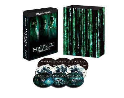 Matrix - The Matrix Trilogy [Disque Blu-ray 4K Ultra HD x3 + 6 disques ...