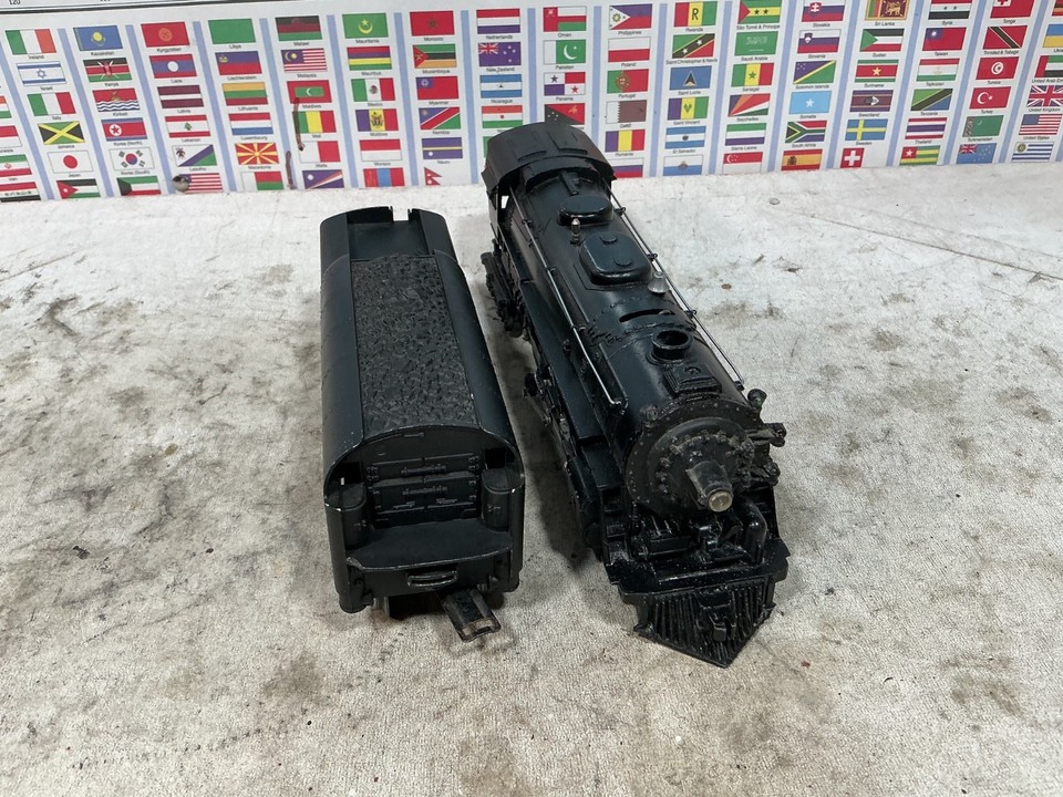 Lionel Steam Engine SET 1502WS 2055 Loco / 3 Passenger Cars O Gauge ...