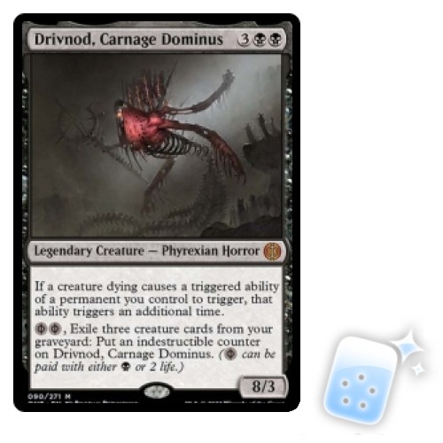 DRIVNOD, CARNAGE DOMINUS Phyrexia: All Will Be One ONE Magic MTG MINT ...