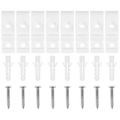 4 Sets Roman Roller Hook Curtain P-shaped Clip Vertical Blind Clips ...