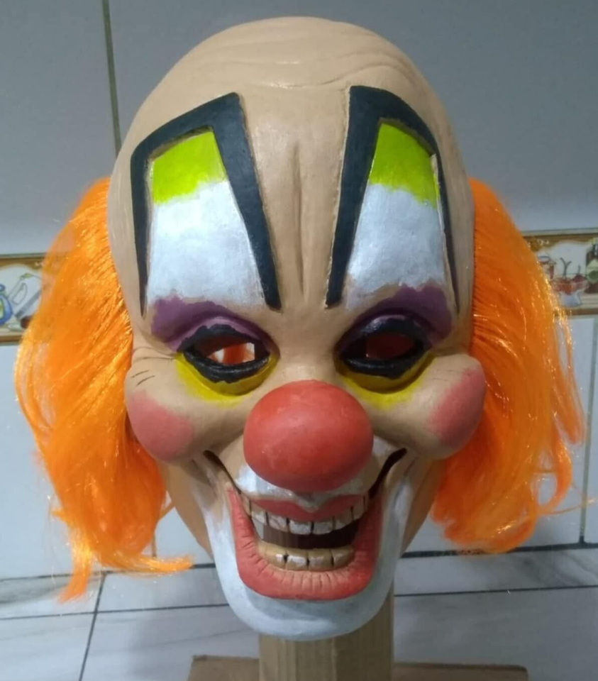 West German Clown Mask Vintage Rudel | eBay