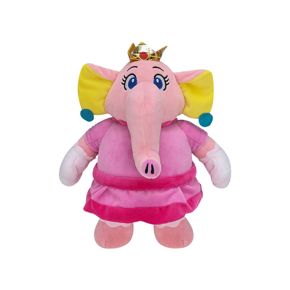 Super Mario Bros Plush Toy Elephant Princess Peach Peachette Stuffed ...