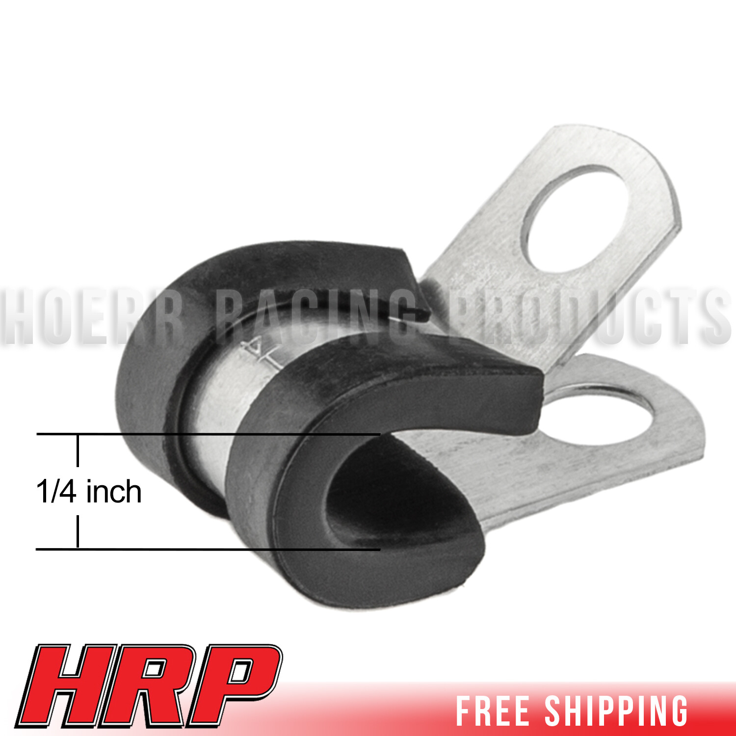 Adel Loop Clamp- 1/4" -10 Pack For Wires, Cables, Hoses, and Lines | eBay