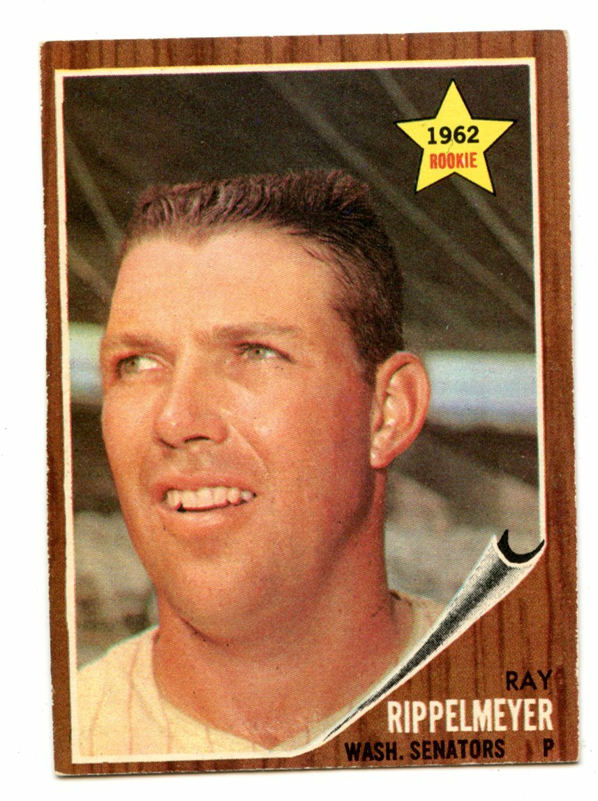 1962 Topps Baseball Card # 271 Ray Rippelmeyer -- Senators (EX-MT) | eBay