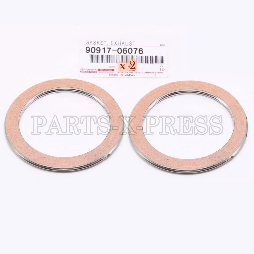 GENUINE TOYOTA TUNDRA TACOMA LEXUS ES/GS/LS EXHAUST PIPE GASKET x2 ...