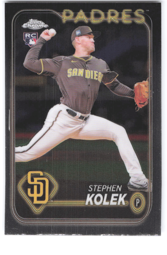 2024 Topps Chrome Update Rookie Stephen Kolek | eBay