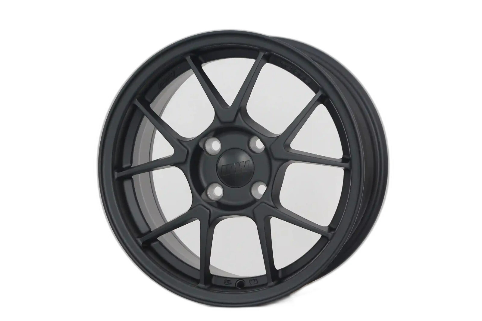 15" BLACK WHEELS JDM TE37 STYLE 15x7 4x100 +35 FOR HONDA CIVIC EG EK ...