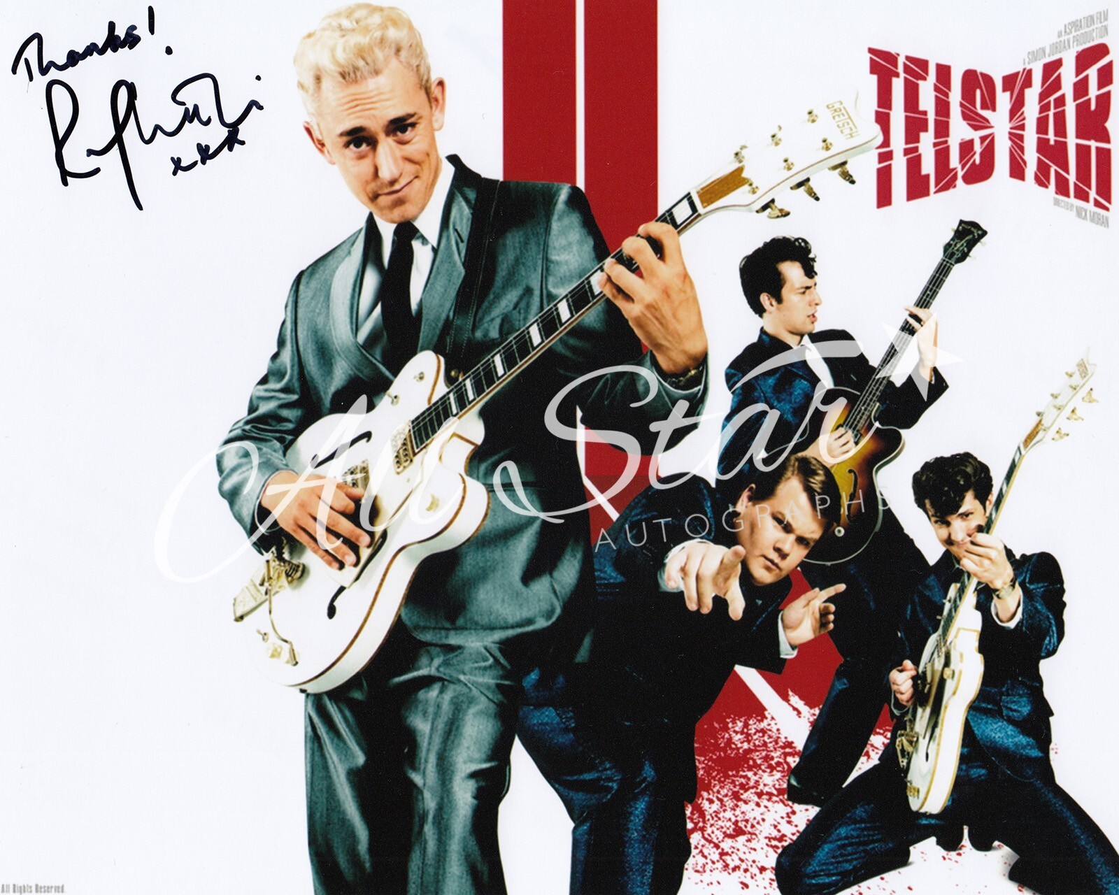 TELSTAR : THE JOE MEEK STORY - Ralf Little Signed Photograph 01 (SCHT ...