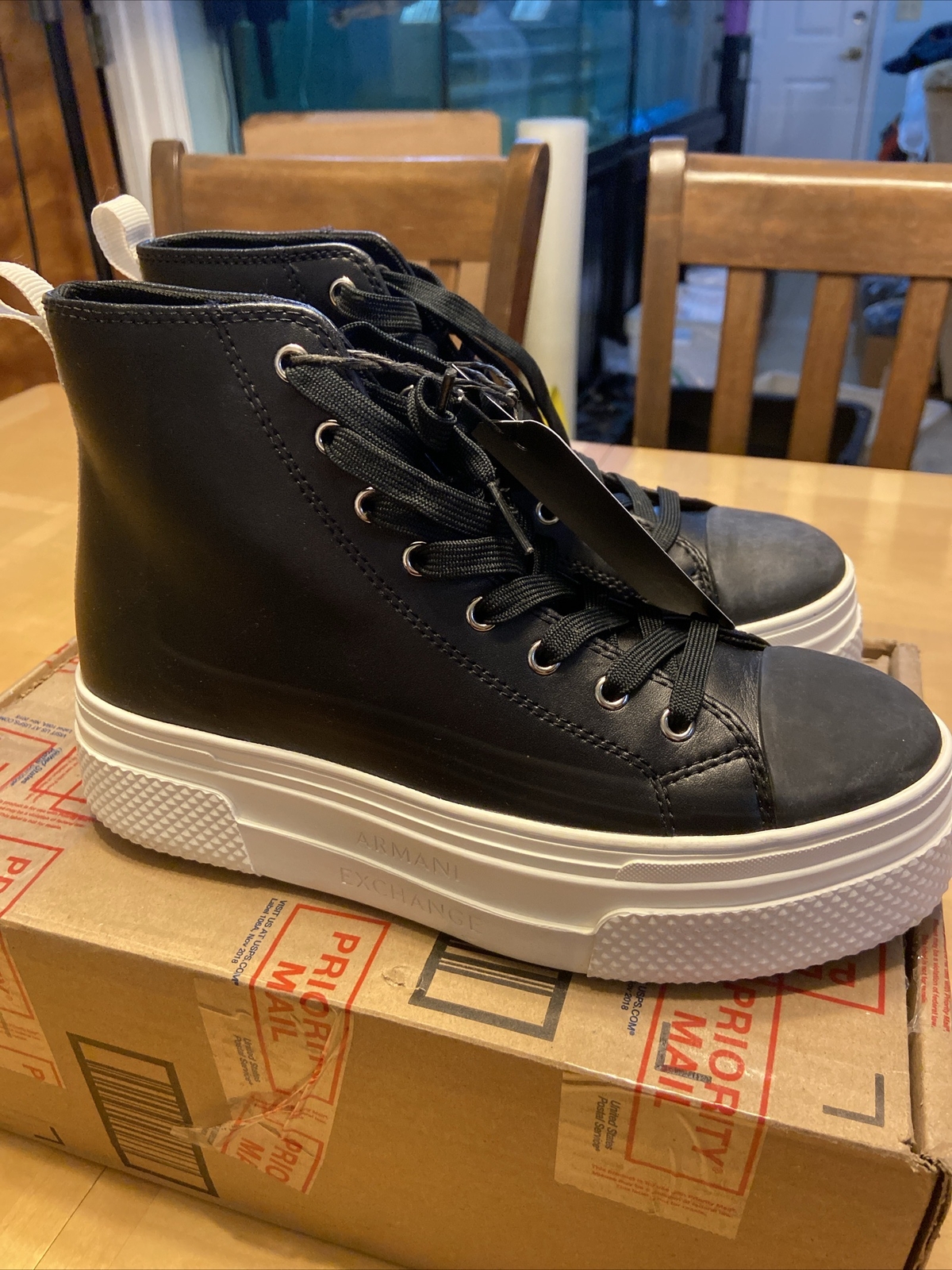 armani exchange AX Platform Shoes Sneakers 6m Womens … - Gem