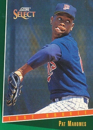 #324 MINNESOTA TWINS # PAT MAHOMES ROOKIE BASEBALL CARD SCORE SELECT ...