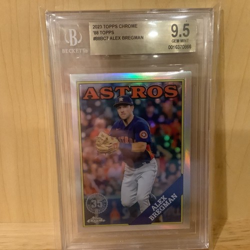 2023 Topps Chrome ‘88 Topps 88BC7 Alex Bregman BGS 9.5 Free Shipping | eBay
