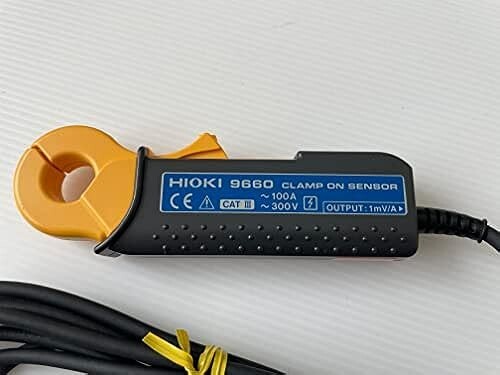 Hioki 9660 Clamp On Sensor 100 A AC Rated Measurement Current W/Manual ...