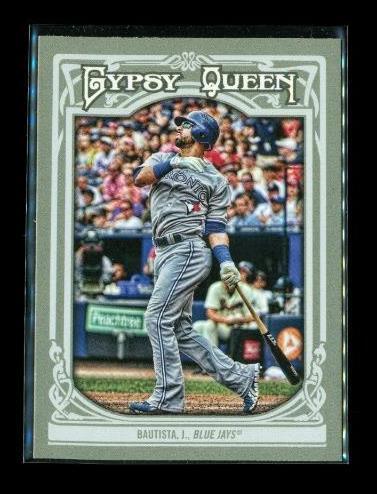 2013 TOPPS GYPSY QUEEN Baseball Trading Card #71 JOSE BAUTISTA Toronto ...