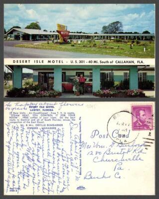 FLORIDA Callahan CHROME VINTAGE POSTCARD | eBay