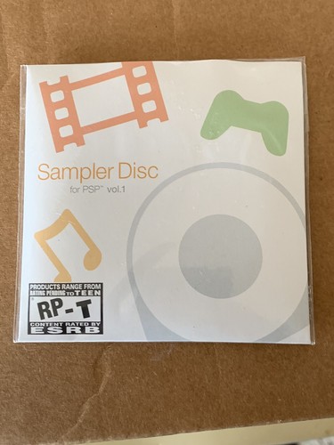 Sampler Disc for PSP Vol. 1 sealed in plastic ** NEW | eBay