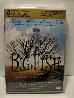 Big Fish [DVD] NEW! Ewan McGregor, Tim Burton 43396008373| eBay