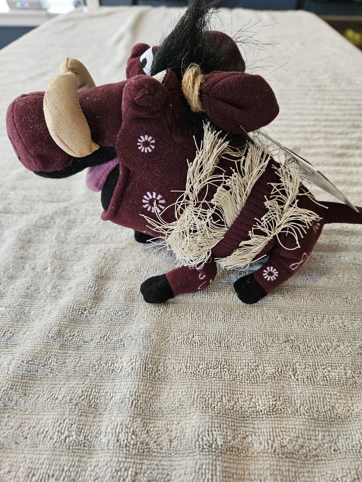 NWT Disney The Lion King Broadway Musical Pumbaa 10” Plush Stuffed ...