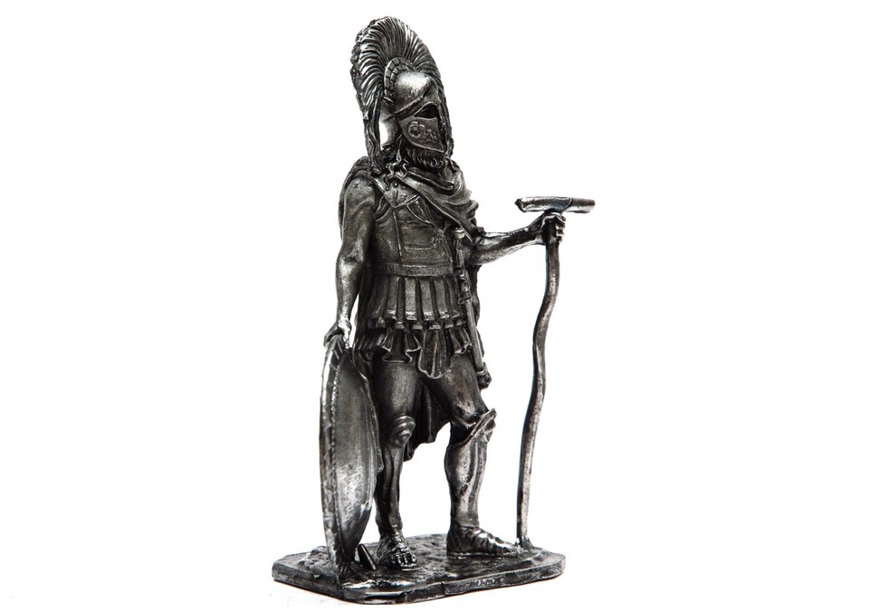 Tin 54mm Greece. Spartan commander. V B.C. 1:32 Scale Sculpture | eBay