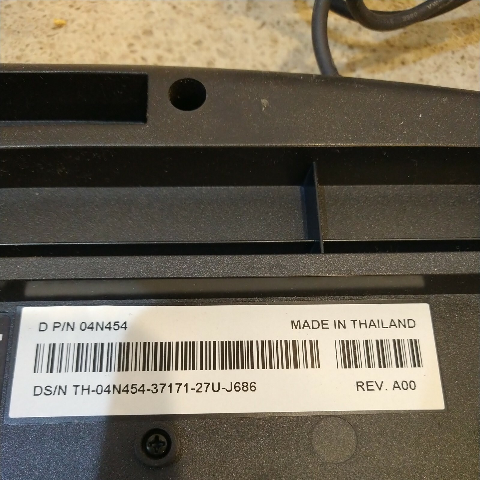 Dell Wired Keyboard Model RT7D20 04N454 UNTESTED | eBay