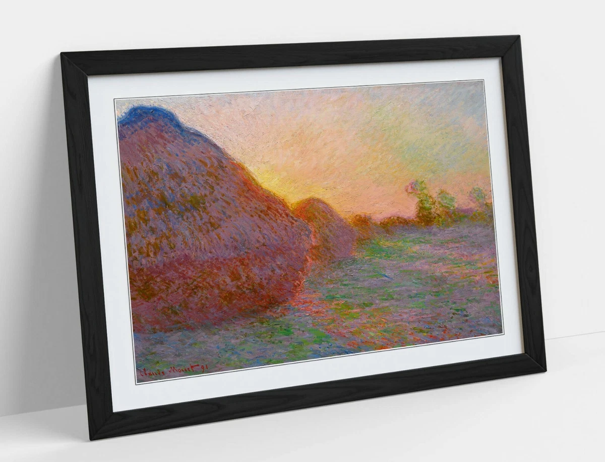 Impressionism Monet Haystacks