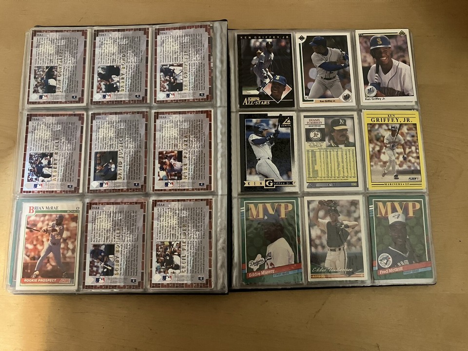 MLB Baseball cards Book Of 500 Cards - rookies, Hall Of Famers ...