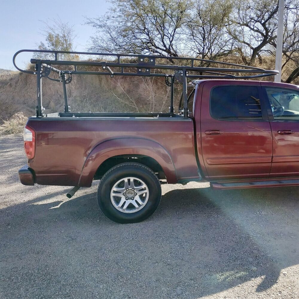 Universal Adjustable Bed Truck Ladder Rack Assembly CAB Storage 1000LB ...