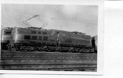 2E384 RP 1935/60s PENNSYLVANIA RAILROAD GG-1 LOCO #4748 WASH. DC | eBay