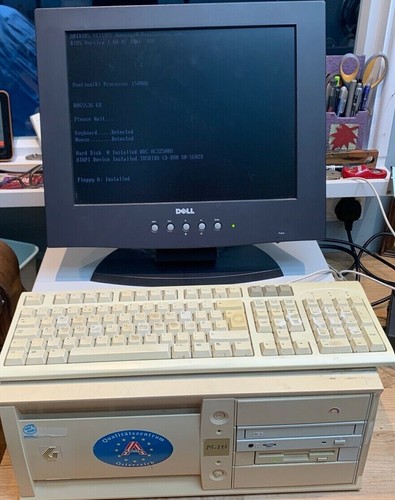Rare 1996 Gateway 2000, P5-133 intel 150MHz Windows 98 Desktop computer ...