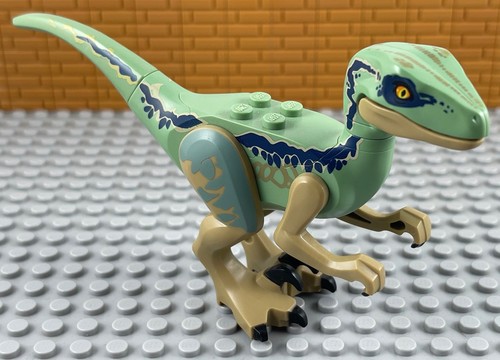 LEGO Jurassic World "BLUE" VELOCIRAPTOR DINOSAUR Assembled Figure | eBay