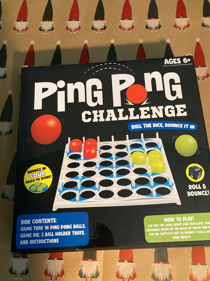 PING PONG CHALLENGE GAME Ages 6+ BRAND NEW AND SEALED !! 842779128710| eBay