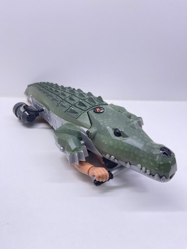 Action Man Crocodile Mission 2001 Actionman Figure Alligator Water Bath ...