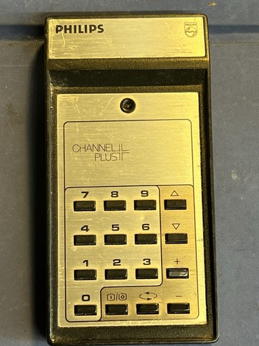 Vintage 70s Very Rare PHILIPS TV Remote Control Channel Plus Television ...