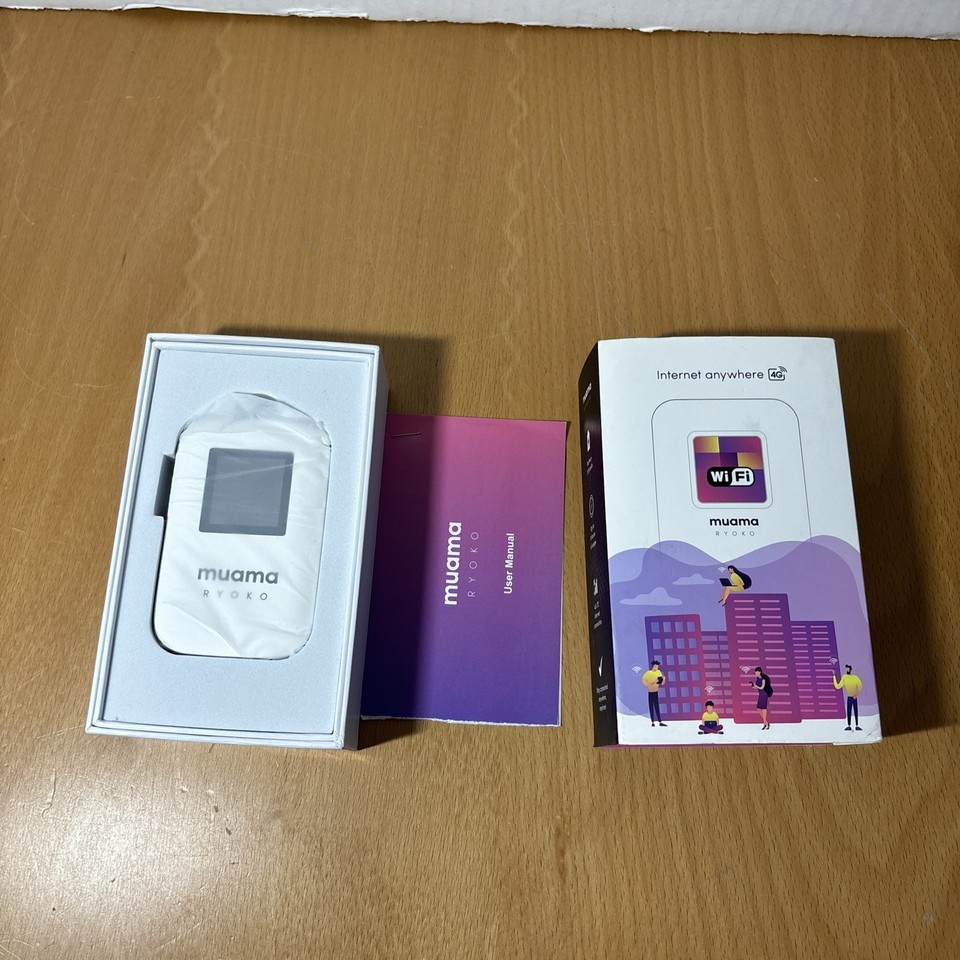 Muama Ryoko Portable Wi-Fi Hotspot Modem Wireless Router 4G Internet ...