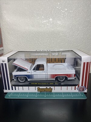 Squarebody Syndicate M2 Machines 1976 GMC C10 1:24 scale SS02 Damage ...