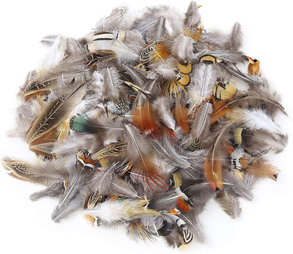 180Pcs 9 Styled Natural Feathers Assorted Mixed Feathers for Jewelry ...