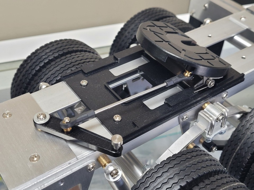 New Tamiya 1/14 RC Toy Semi Truck 3 Axles Add-On Dolly Trailer 5th ...