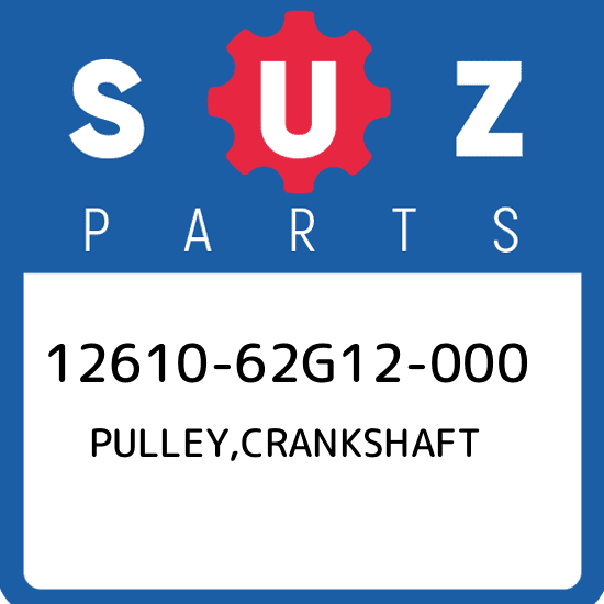12610-62G12-000 Suzuki Pulley,crankshaft 1261062G12000, New Genuine OEM ...